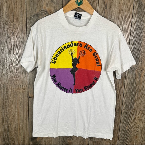 American Vintage | Shirts | Vintage 9s Cheerleaders Are Great You Know ...